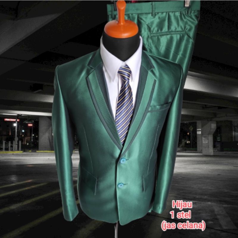 Jual 1 stel jas semi woll kilap Jas nikah jas pernikahan jas manten jas pengantin jas akat nikah ...