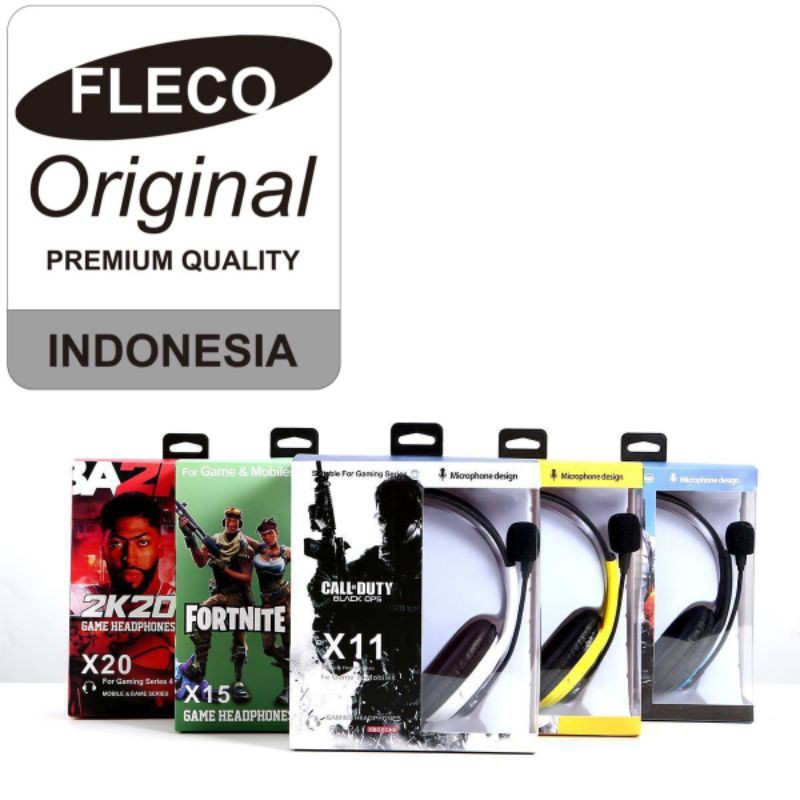 Jual HEADSET HEADPHONE BANDO GAMING X15 X16 BASS - HANDSFREE HF BANDO ...