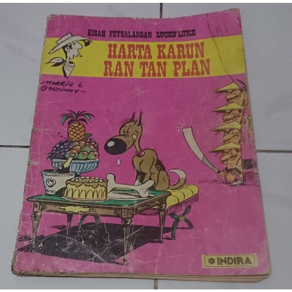 Jual Cergam Kisah petualangan Lucky Luke - Harta Karun Ran Tan Plan ...