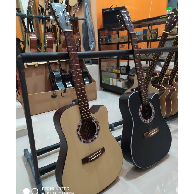 Jual Gitar Cort tanam besi | Shopee Indonesia