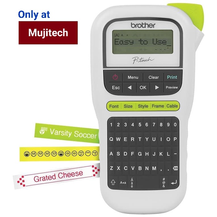 Jual BROTHER PT H110 PRINTER LABEL MAKER Pembuat Label PTH110 PTOUCH ...