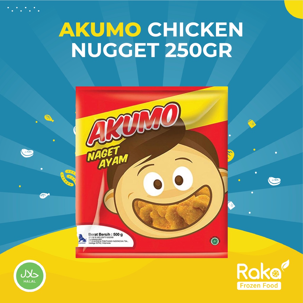 Jual AKUMO CHICKEN NUGGET 250 GR | Shopee Indonesia