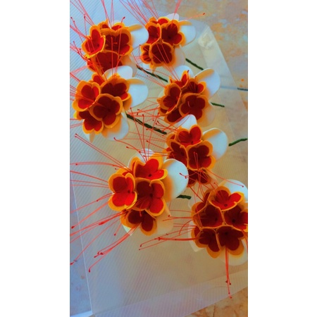 Jual Sumpang Topeng Bunga Merak Merah / Penari Topeng Bali / Tari Bali ...