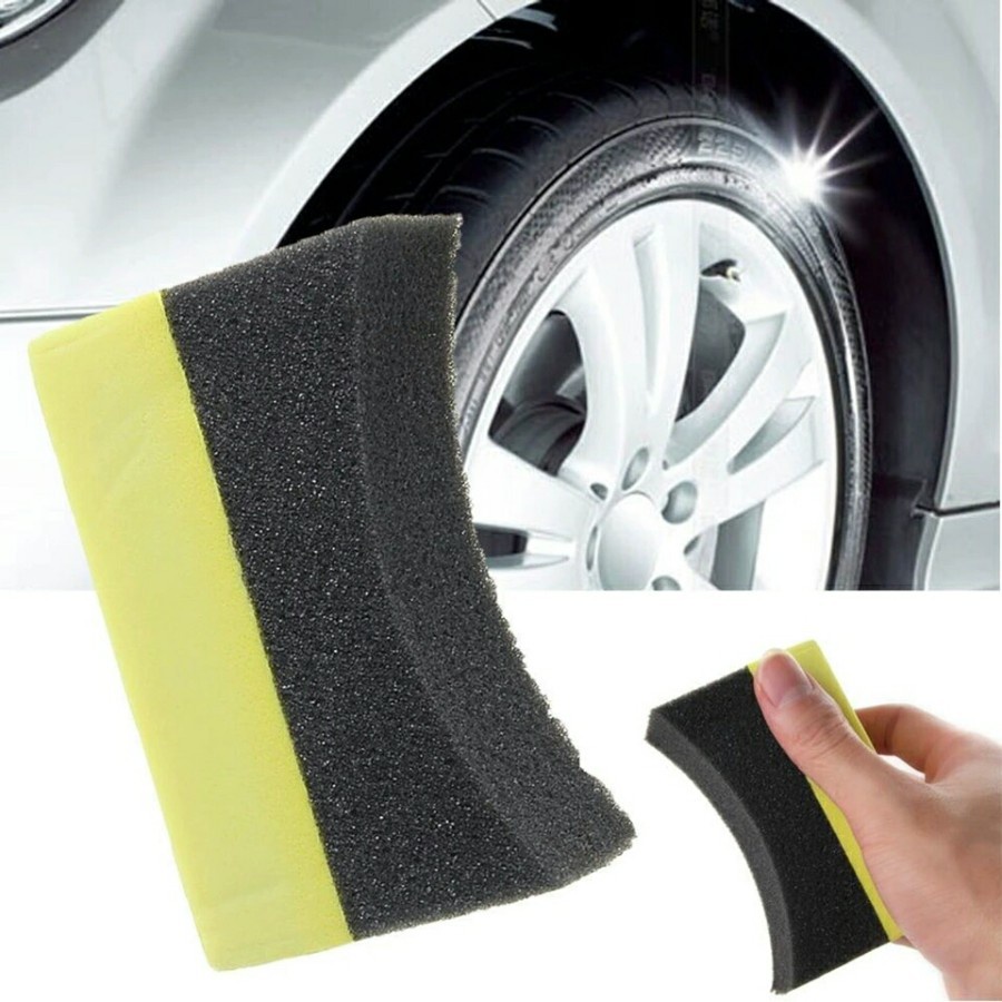 Jual SPONS Pad SEMIR HITAM Ban TYRE Busa Foam Sponge Mobil Motor ...