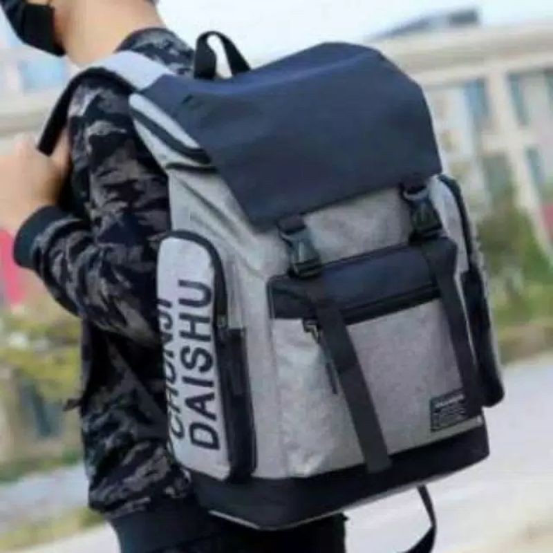 Jual Chunji Tas Sekolah Anak Laki Laki Sd Smp Sma Backpack Ransel Cowok ...