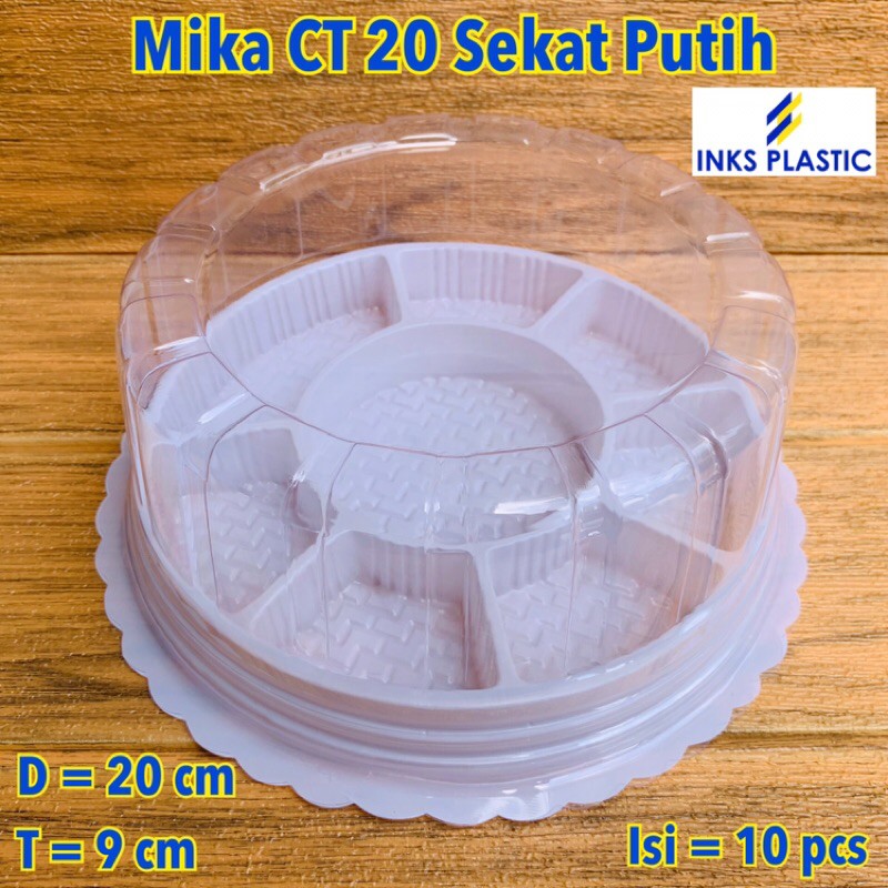 Jual MIKA CT 20 SEKAT PUTIH/MIKA TUMPENG (10 PCS) | Shopee Indonesia