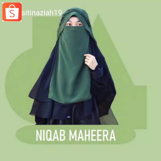 Jual NIQAB MAHEERA (CADAR BUTTERFLY BUNGA) | Shopee Indonesia
