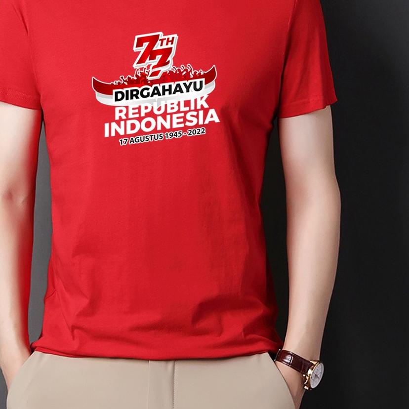 Jual Kaos 17 Agustus Dirgahayu Hut RI 77 Baju Agustus Indonesia 2022. | Shopee Indonesia