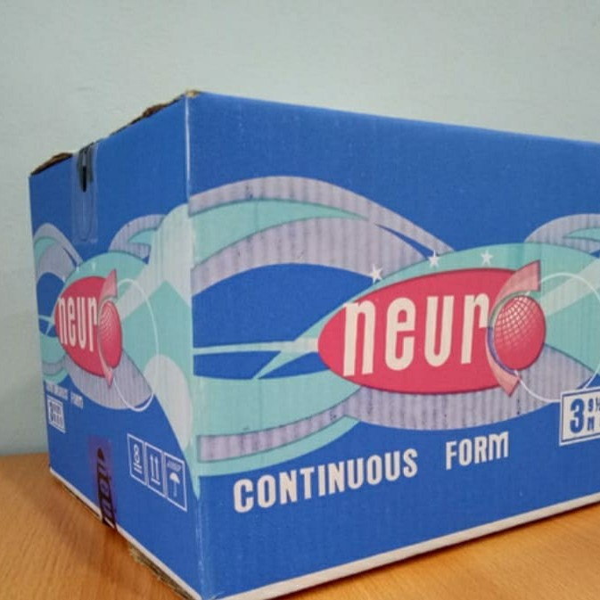 Jual Continous Form 91/2 x 11 3 Ply/2 (K3/2 Neuro)NCR / Kertas Komputer ...