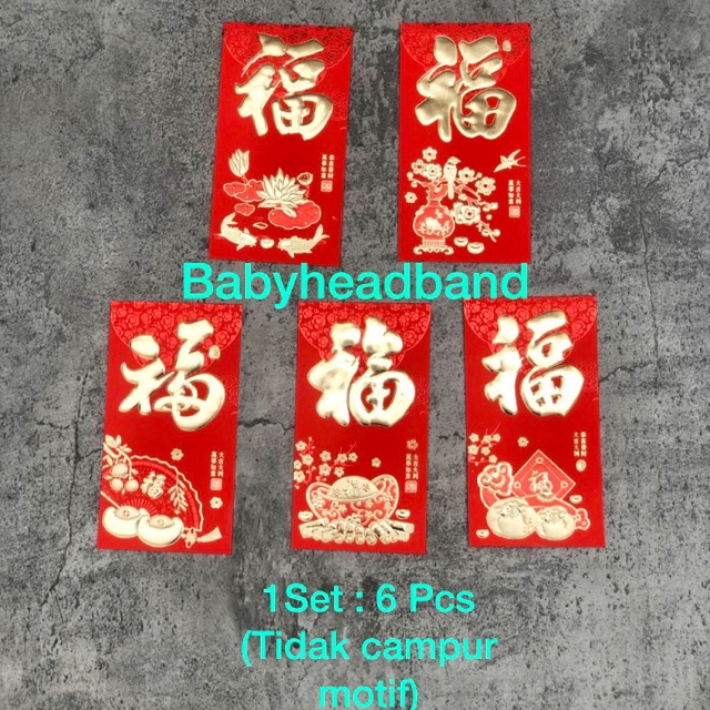 Jual KERTAS ANGPAO FUK (HOKI) NETRAL/IMLEK2022/XINCIA/SINCIA/CNY ...