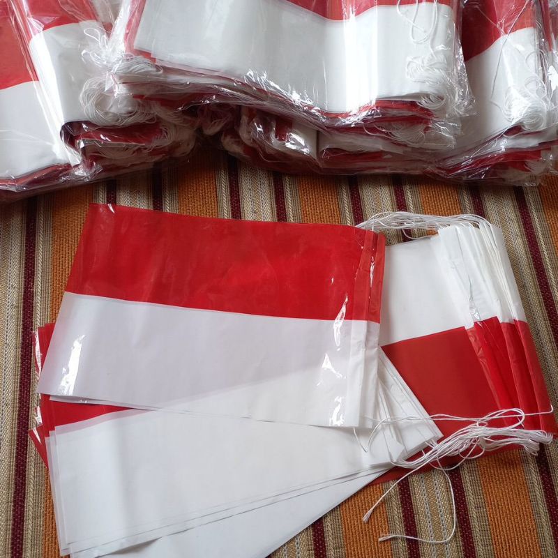 Jual BENDERA + TALI MERAH PUTIH 10mtr | Shopee Indonesia