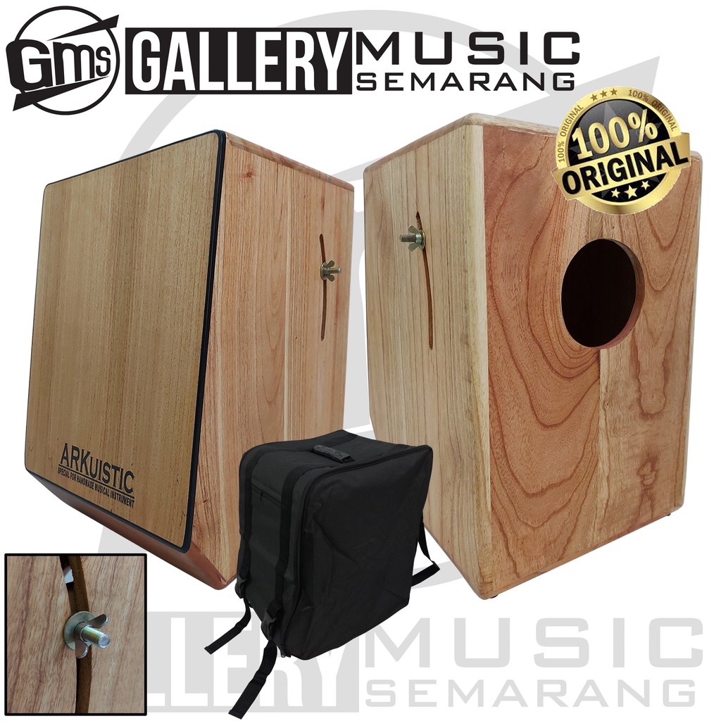Jual ORIGINAL!!! Cajon ARKuistic Kahon Trapesium Drum Box Original ...