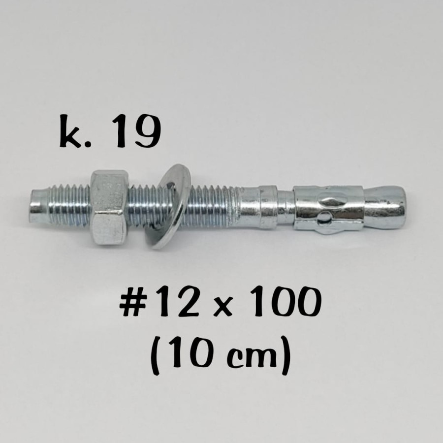 Jual Dinabolt Tru Bolt / Trubolt / Stud Bolt / Wedge Anchor (per pcs ...