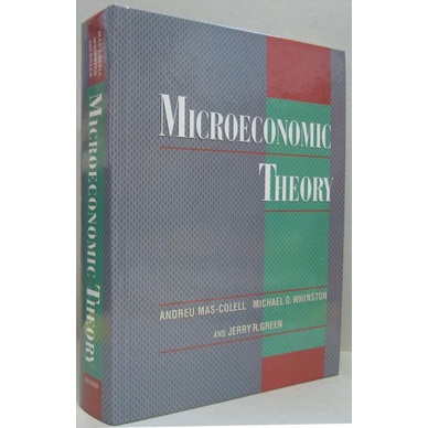 Jual MICROECONOMIC THEORY by Andreu Mas-colell | Shopee Indonesia
