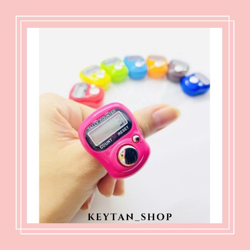 Jual Alat Hitung Digital Tasbih Digital Elektronik Jari | Shopee Indonesia