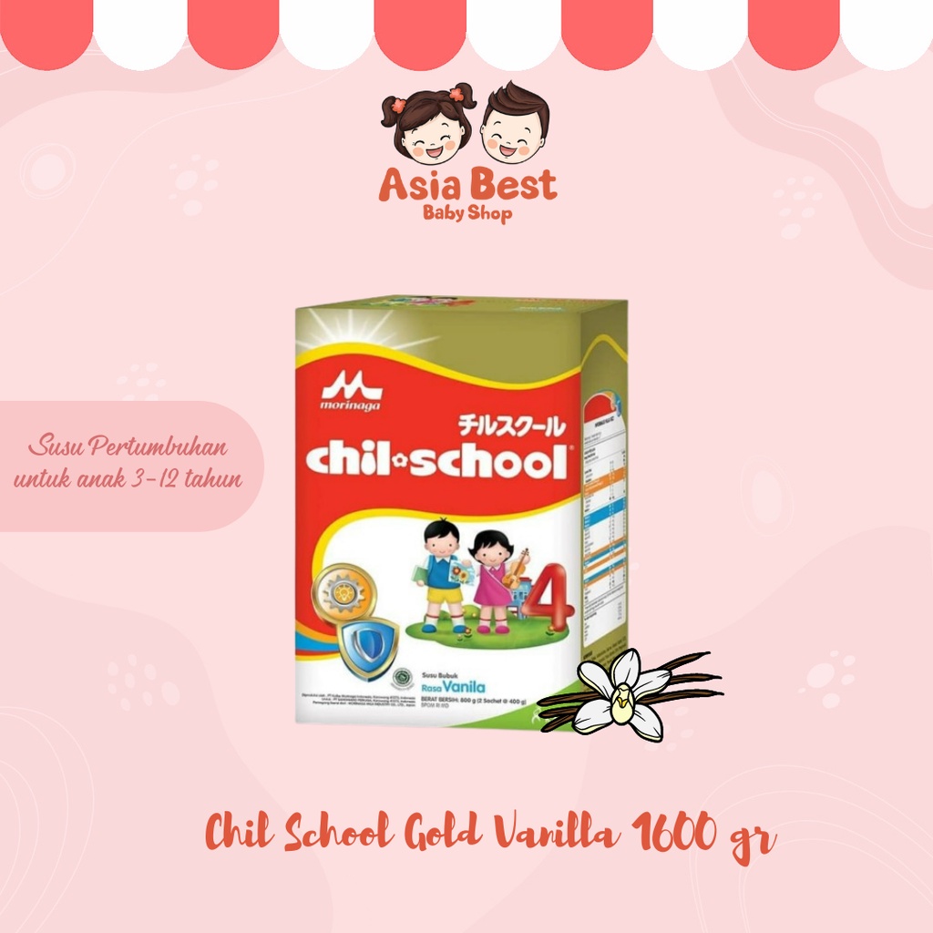 Jual CHIL SCHOOL VANILLA 1560 GR /Susu pertumbuhan untuk anak usia 3-16 ...