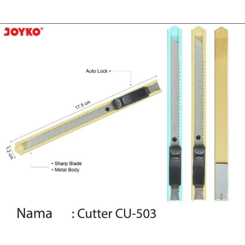 Jual CUTTER MINI JOYKO/KATER | Shopee Indonesia