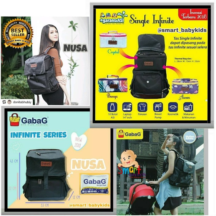 Jual GABAG INFINITE SERIES BACKPACK NUSA Murah | Shopee Indonesia
