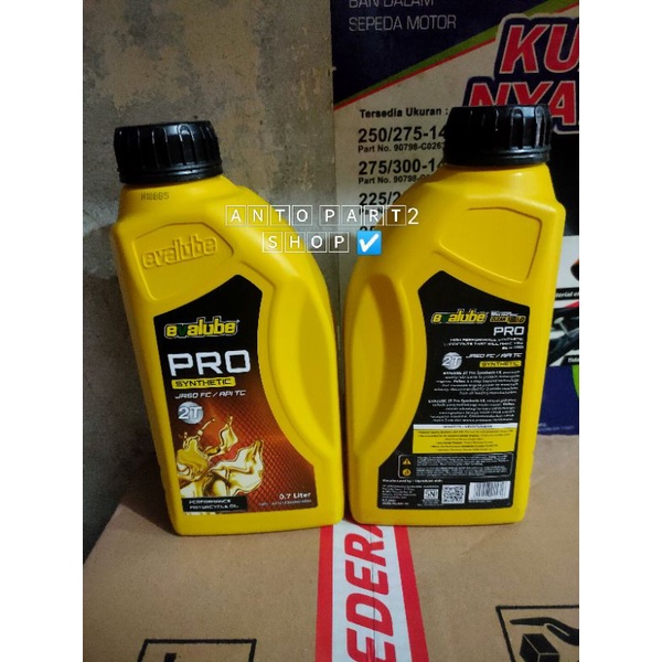 Jual Oil Evalube Pro Synthetic 2t Oli Evalube Pro 2 Tak 700 Ml 0 7
