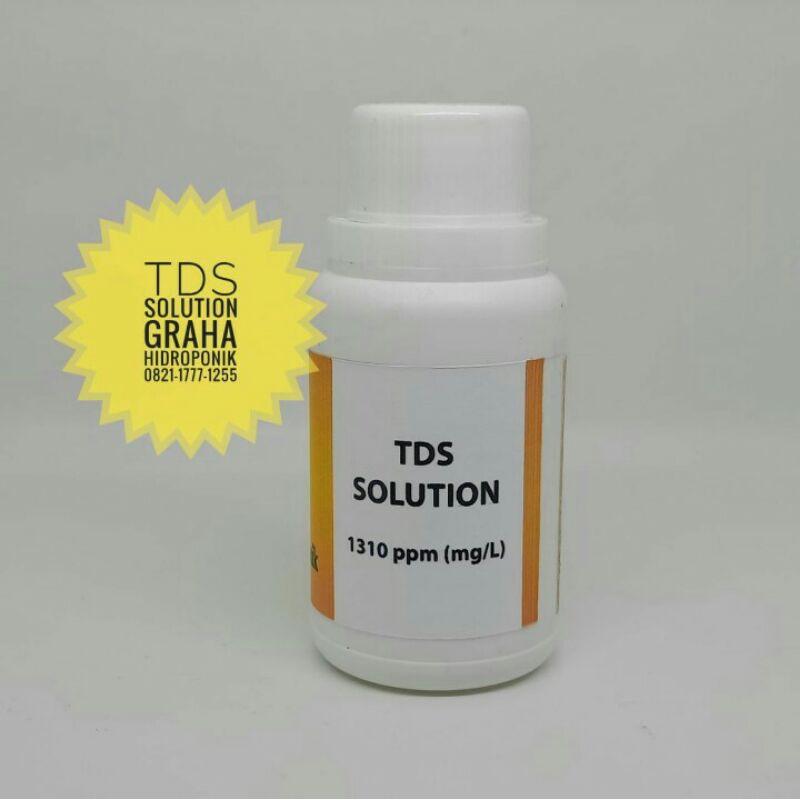 Jual TDS solution cairan untuk kalibrasi TDS EC/METER | Shopee Indonesia