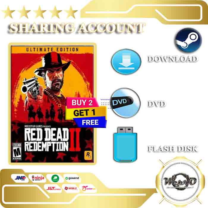 Jual RED DEAD REDEMPTION 2 ULTIMATE WITH ALL DLC - PC GAME ORIGINAL ...