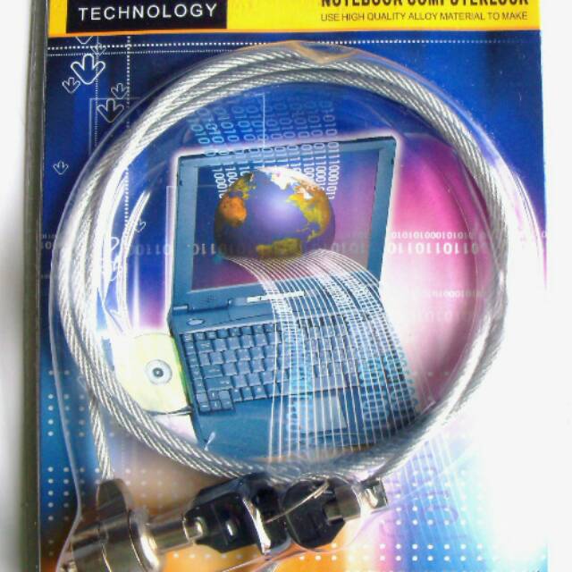 Jual Kunci laptop /kunci notebook key lock | Shopee Indonesia