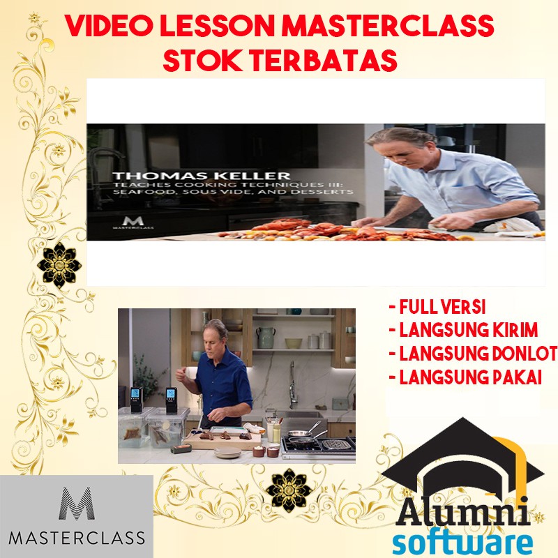 Jual MasterClass Thomas Kellar 3 - Seafood, Sous Vide, and Desserts | Shopee Indonesia