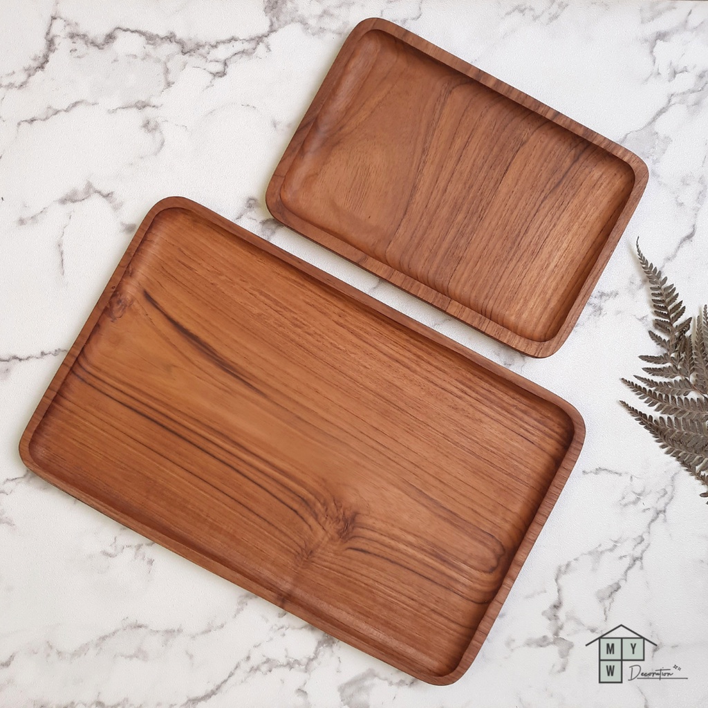 Jual Nampan Kayu Jati | Shopee Indonesia
