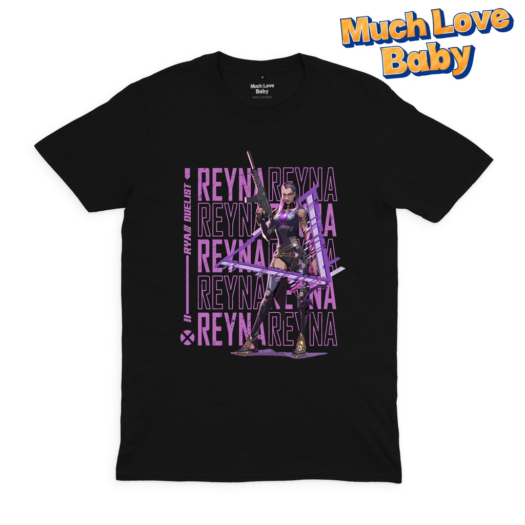 Jual Muchlovebaby T-shirt Valorant Agent Series V1. REYNA ( Kaos Game ...