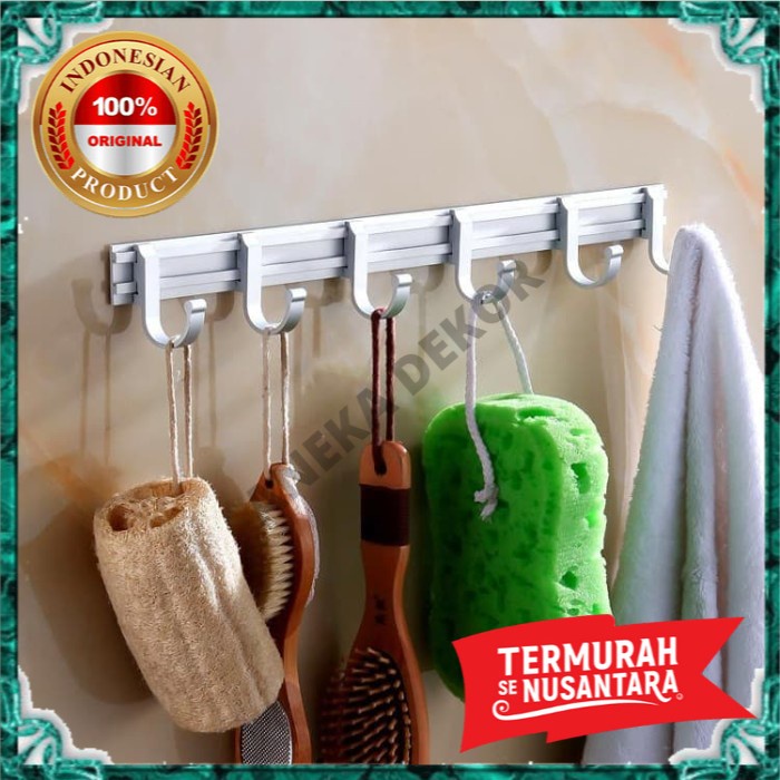 Jual Kapstok Gantungan Baju Stainless Steel Dinding Castok Capstok ...