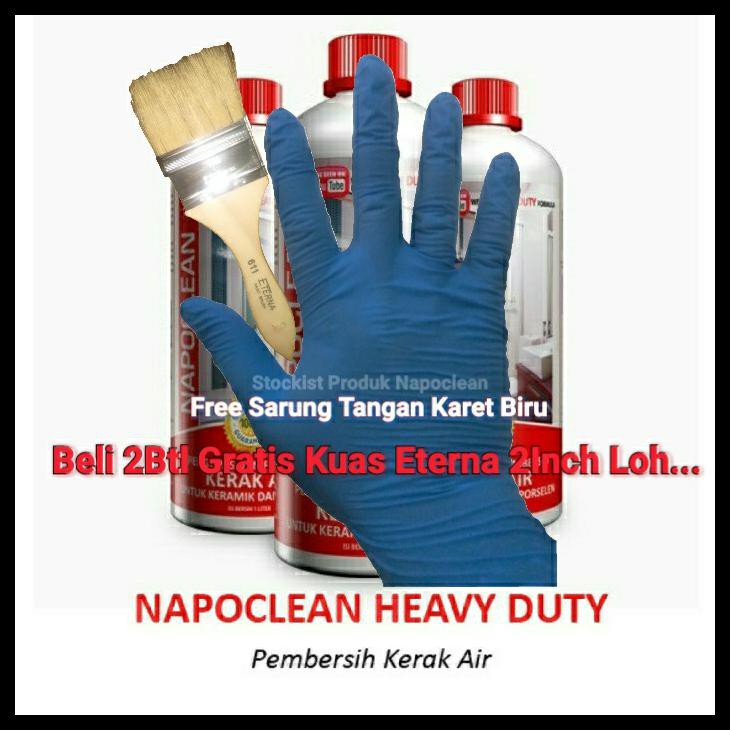 Jual napoclean HEAVY DUTY(pembersih keramik,kaca,closed tanpa HCL dan ...