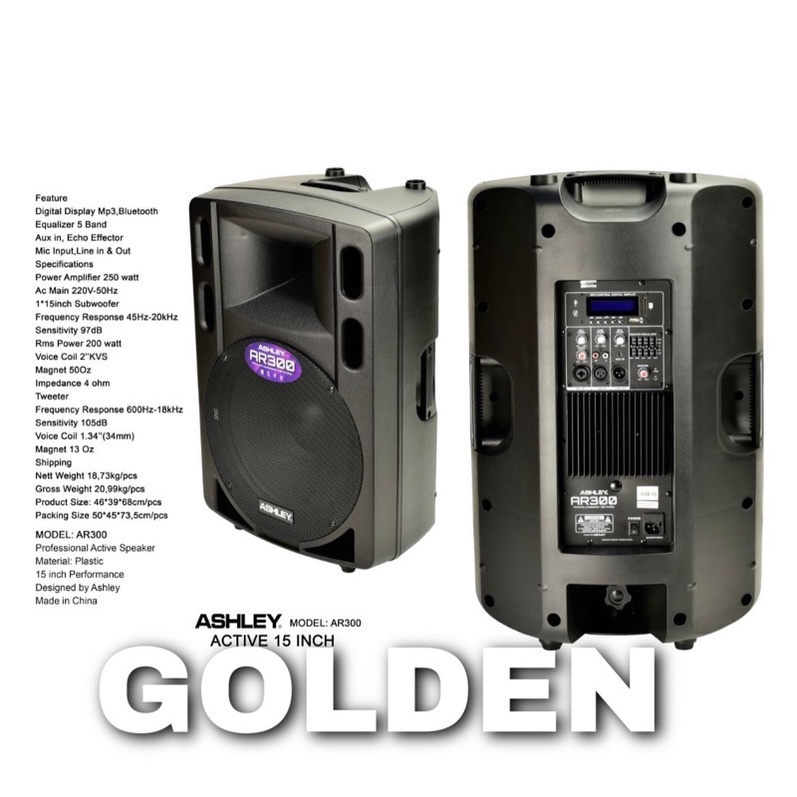 Jual Ashley Speaker Aktif Terlengkap & Harga Terbaru Mei 2026 | Shopee ...