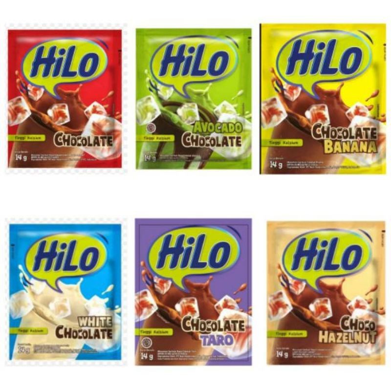 Jual Hilo Renceng 14gr x 10 / Hilo Sachet / Minuman Susu Sachet / Susu ...