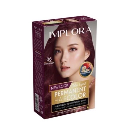 Jual [BPOM] Implora Color Expert Permanent Hair Color 30ml 100%Ori ...