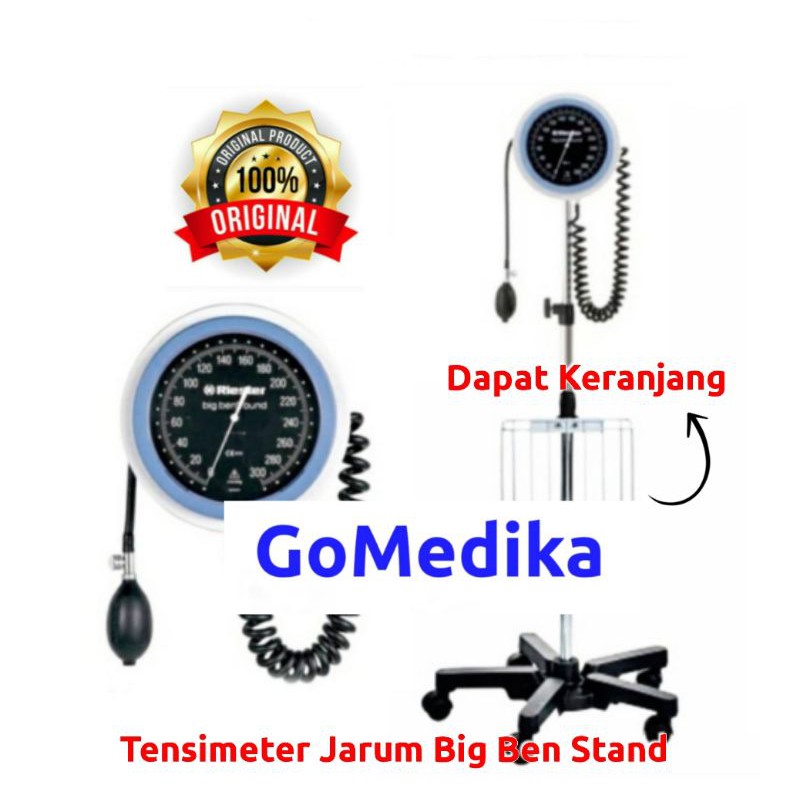 Jual Tensimeter Jarum Aneroid Big Ben Stand Floor Berdiri Riester ...