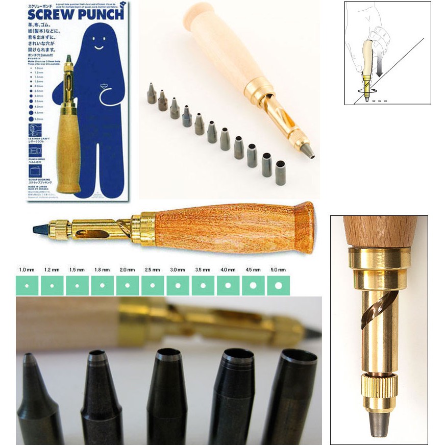Jual ID 18822 Nonaka Japanese Screw Punch REFILL ONLY | Shopee Indonesia