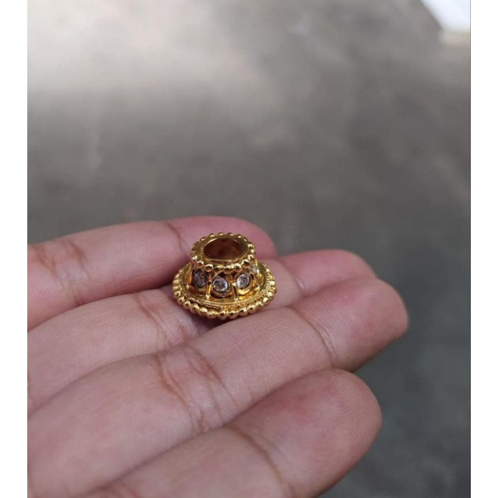 Jual Mendak Keris Patrem Bahan Tembaga Warna Emas/Barang Antik/Benda ...