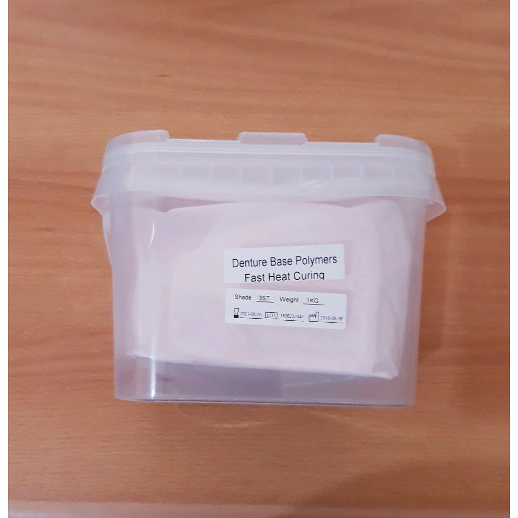 Jual dental powder akrilik Heatcure atau powder heatcuring atau gigi ...