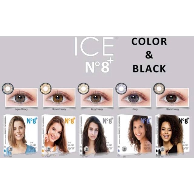 Jual NEW Softlens ICE N8+ 16MM BIG Eyes | Shopee Indonesia