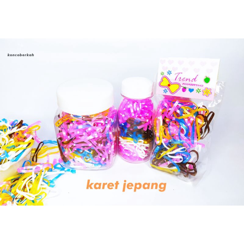 Jual Karet rambut jepang / ikat rambut karet / ikat rambut jepang ...