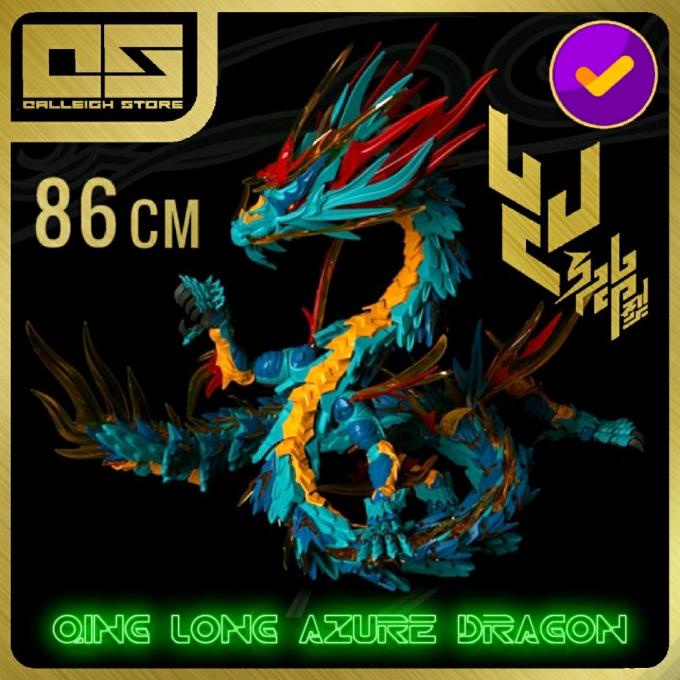 Jual QING LONG SHENX AZURE DRAGON MODEL KIT NAGA RAKIT 86cm | Shopee ...