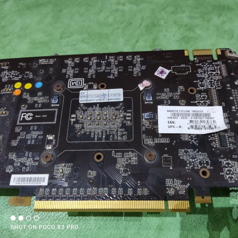 Jual VGA MSI GTX 460 Cyclone OC 768 mb GDDR5 | Shopee Indonesia