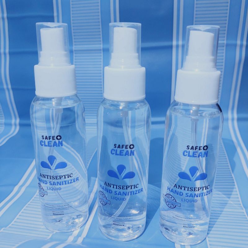 Jual HAND SANITIZER 100ML SAFECLEAN (ALOEVERA) | Shopee Indonesia