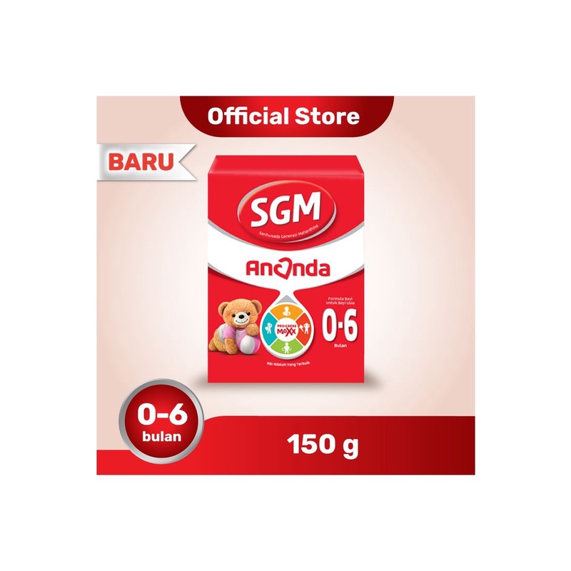 Jual SGM Ananda 1 Susu Formula Bayi 0-6 Bulan 150 g | Shopee Indonesia
