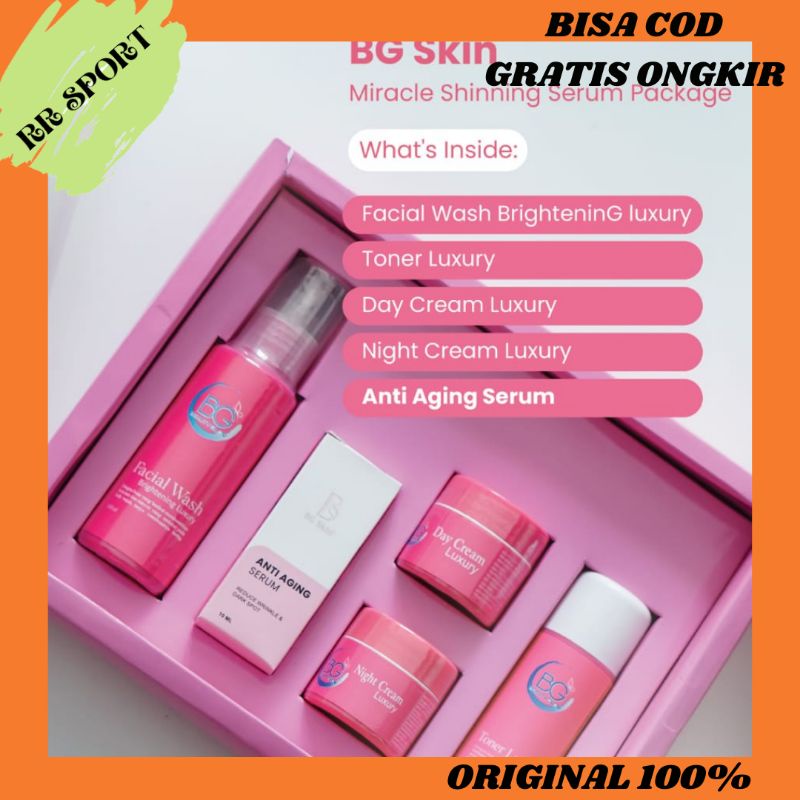 Jual BG Skin Paket Miracle Shinning Serum Package / Paket Terbaru BG ...