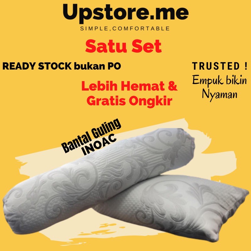 Jual Bantal INOAC Guling INOAC Satu Set Murah Jakarta | Shopee Indonesia