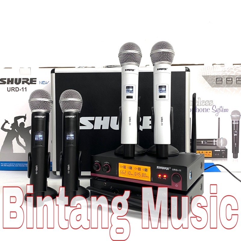 Jual Mic wireless URD 11 Free koper urd11 | Shopee Indonesia