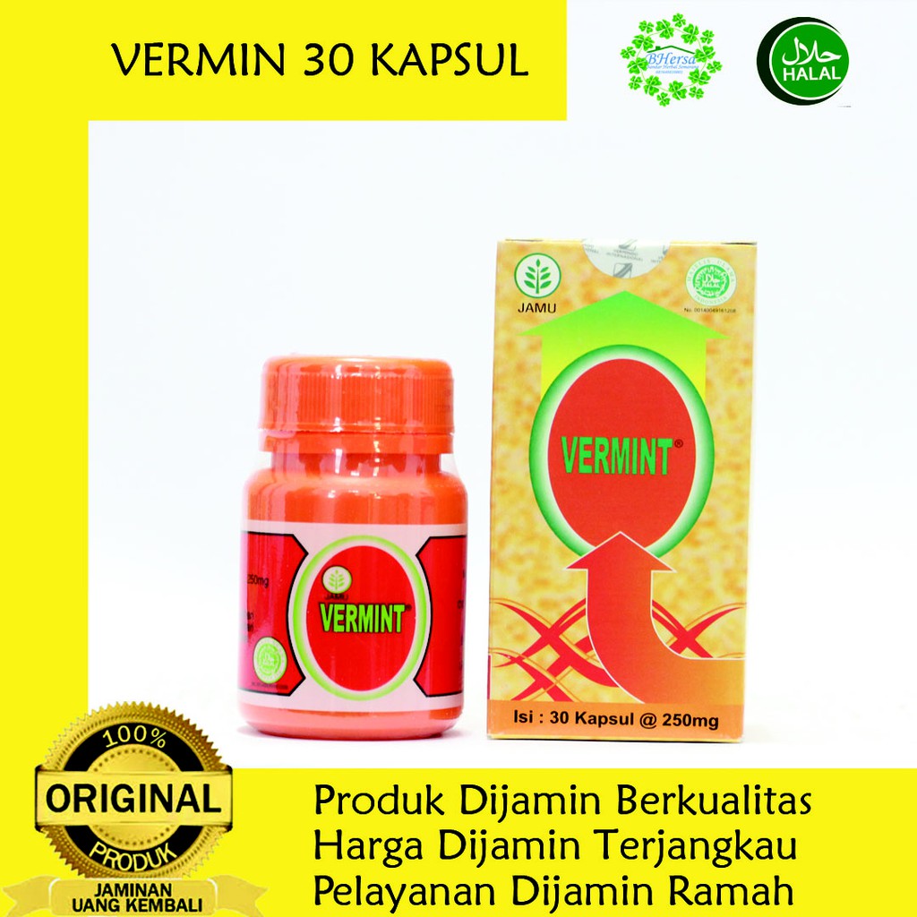 Jual Vermint 30 Kapsul - Obat Demam | Shopee Indonesia