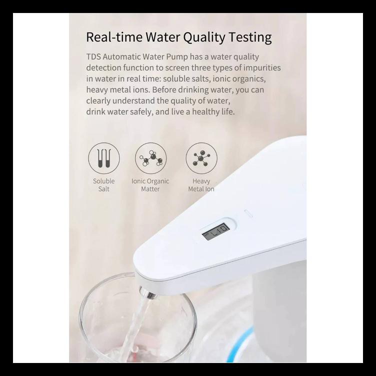 Jual Xiaomi Tds Automatic Water Pump/Pompa Galon Bermutu | Shopee Indonesia