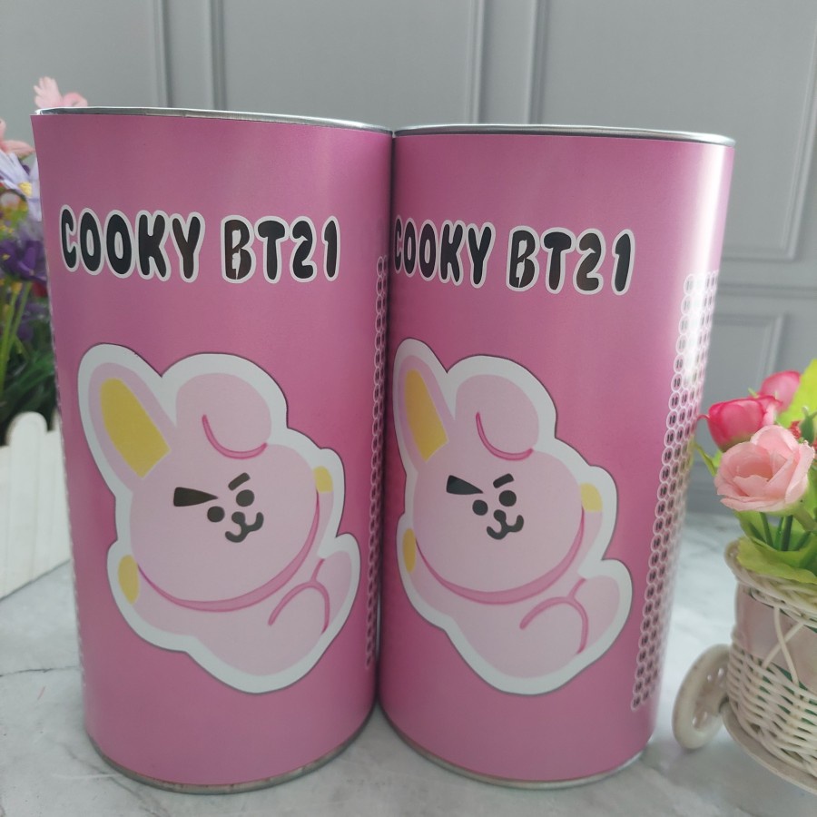 Jual celengan target 10 juta pecahan 10k buka tutup karakter bts ...